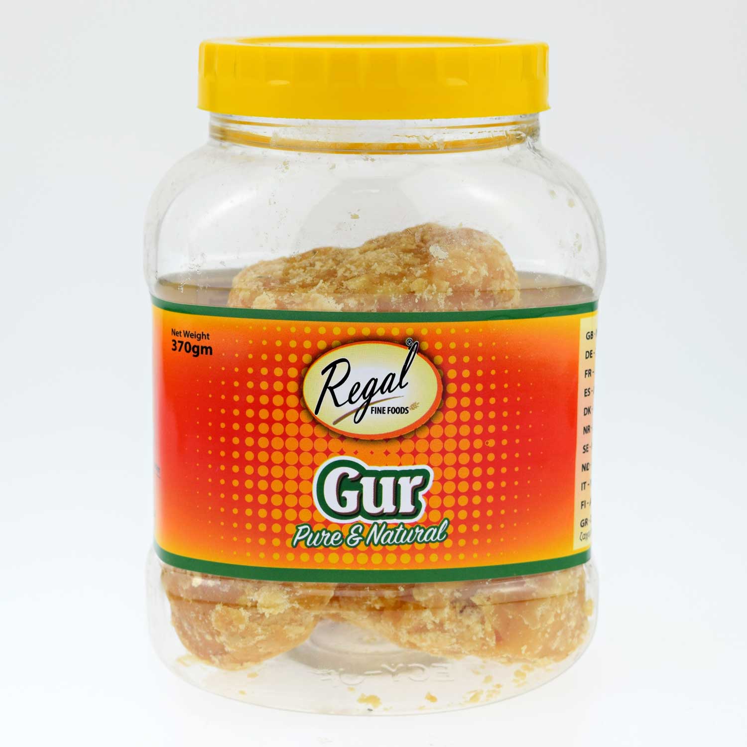 Açúcar Ayurvédico Jaggery (Goor) (Cane Sugar "Gur") - Ayur