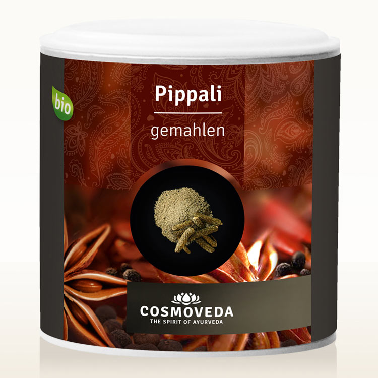 Pippali long pepper ground, organic - Ayur